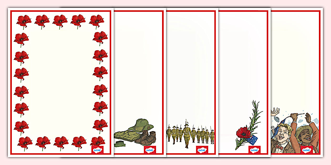 Remembrance Day Editable Posters