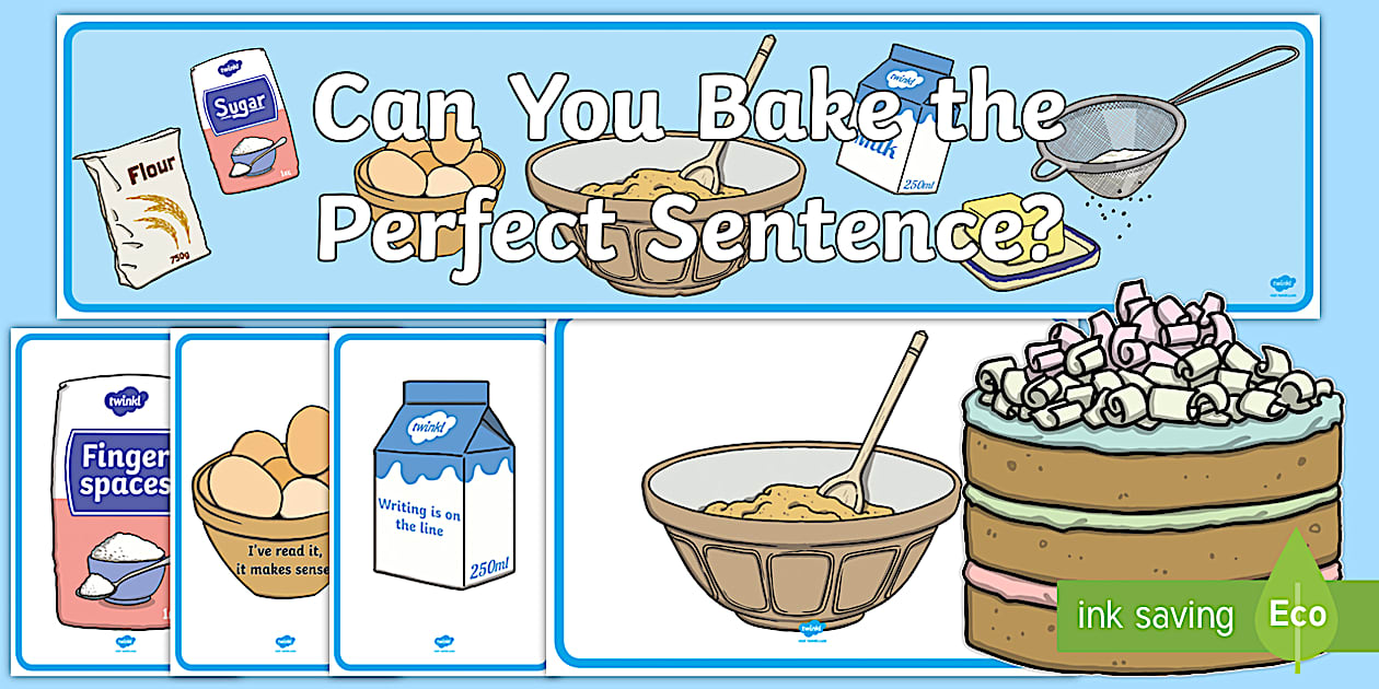 The Perfect Sentence Display (teacher made) - Twinkl