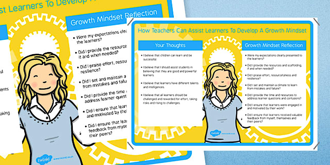 How Teachers Can Assist Learners to Develop a Growth Mindset