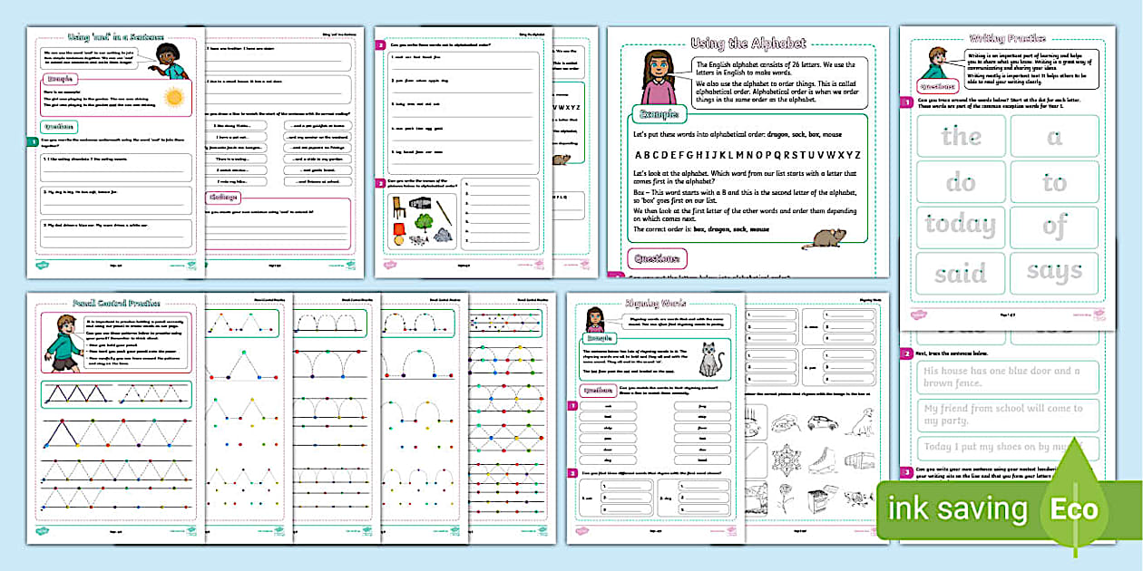 Year 1 English Home Support Pack