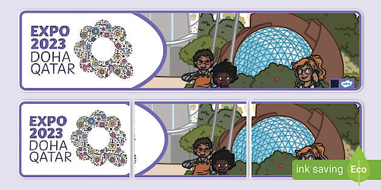 Expo 2023 Display Banner (teacher made) - Twinkl
