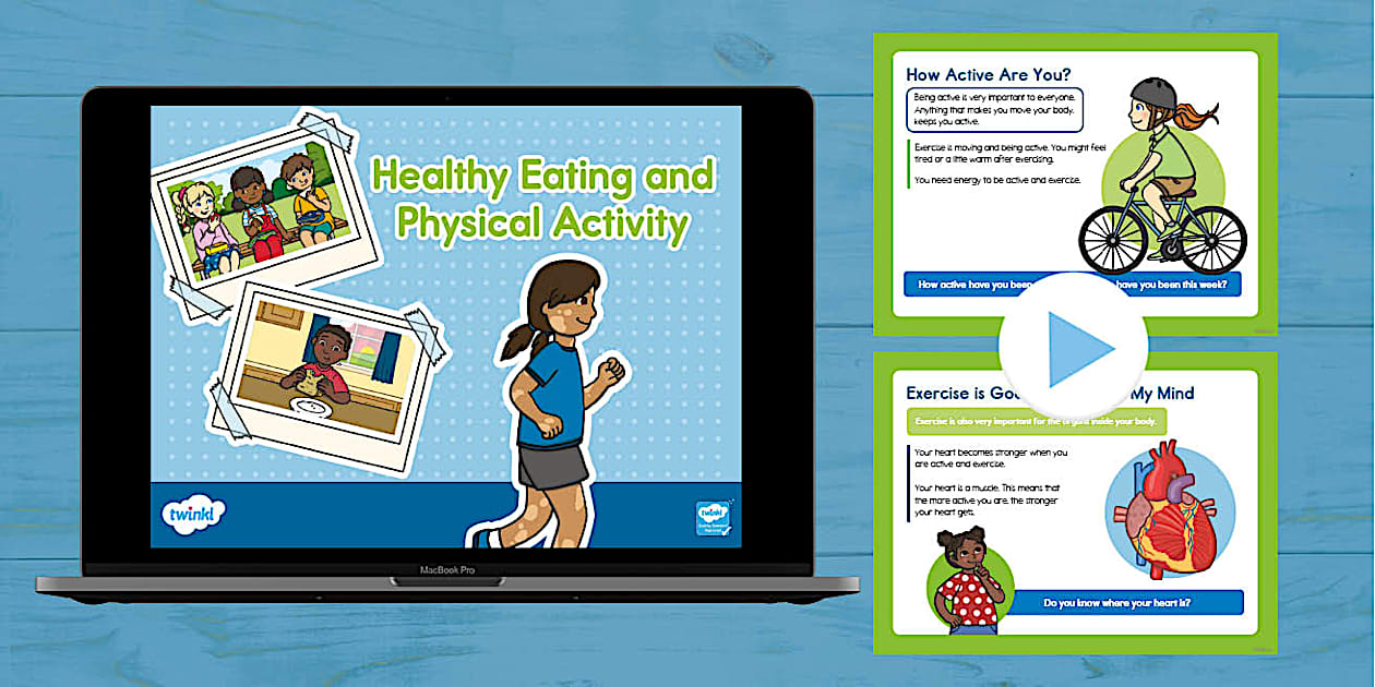 Healthy Eating and Physical Activity PowerPoint - Twinkl