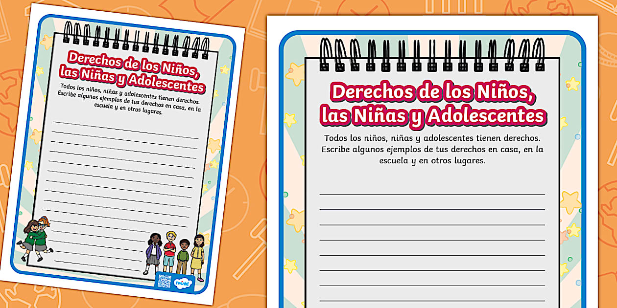 Póster: Derechos de los Niños, las Niñas y Adolescentes