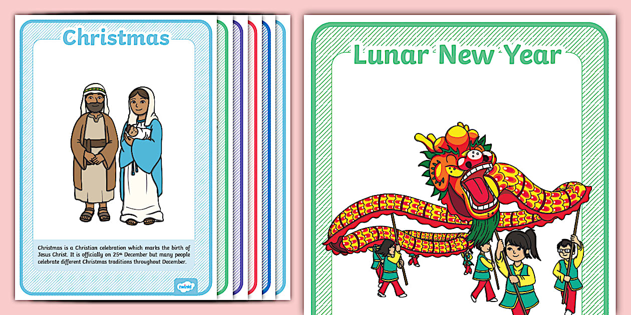 👉 Festivals Poster Set | Our World | Celebrations | Twinkl