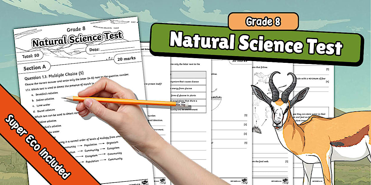 Grade 8 Natural Science Term 1 Test
