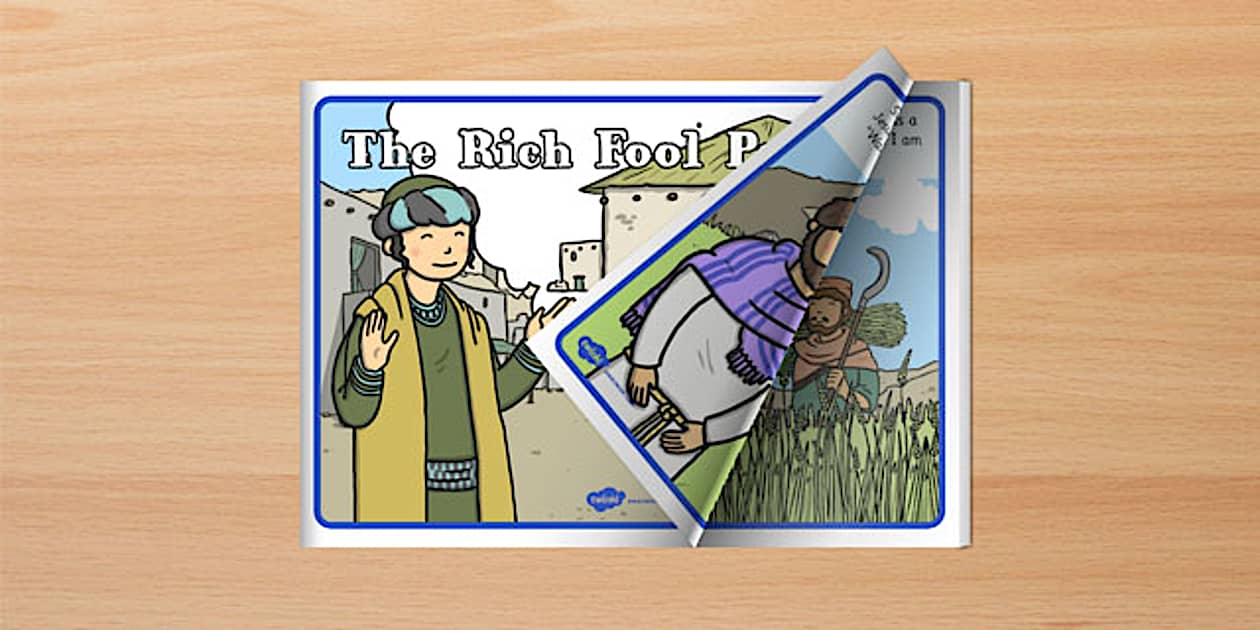 The Rich Fool Parable eBook (Teacher-Made) - Twinkl