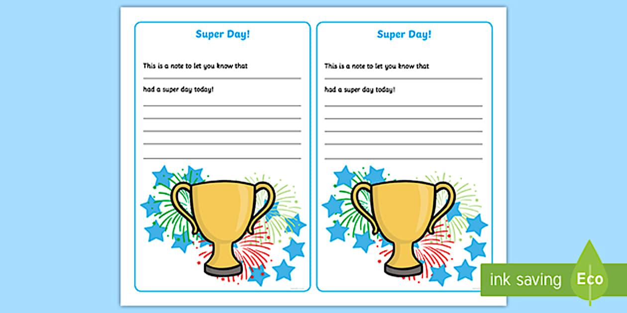 Teacher Note | Template Resource | Twinkl USA (Teacher-Made)