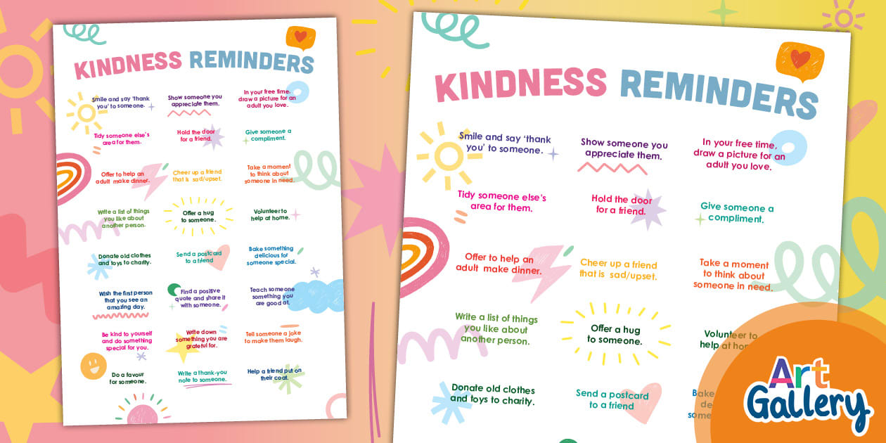 Kindness Reminders