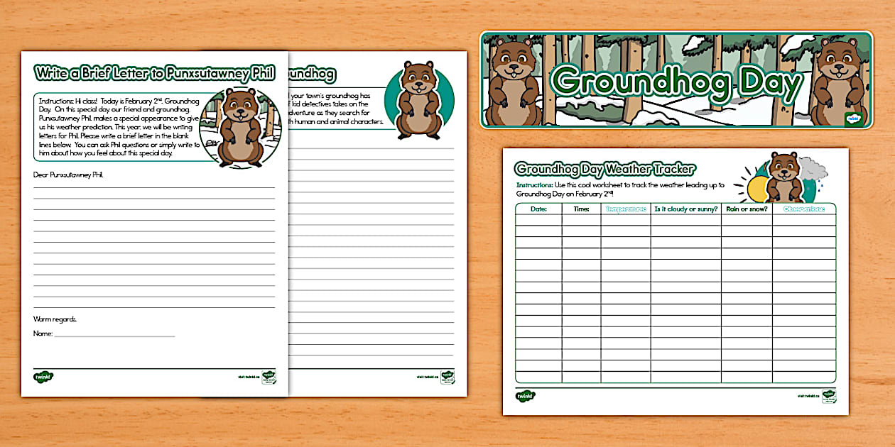 Groundhog Day Activity Pack Primary (teacher made) - Twinkl