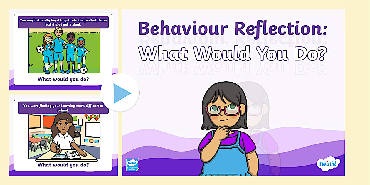 Behaviour Reflection - What Would You Do? (teacher made)