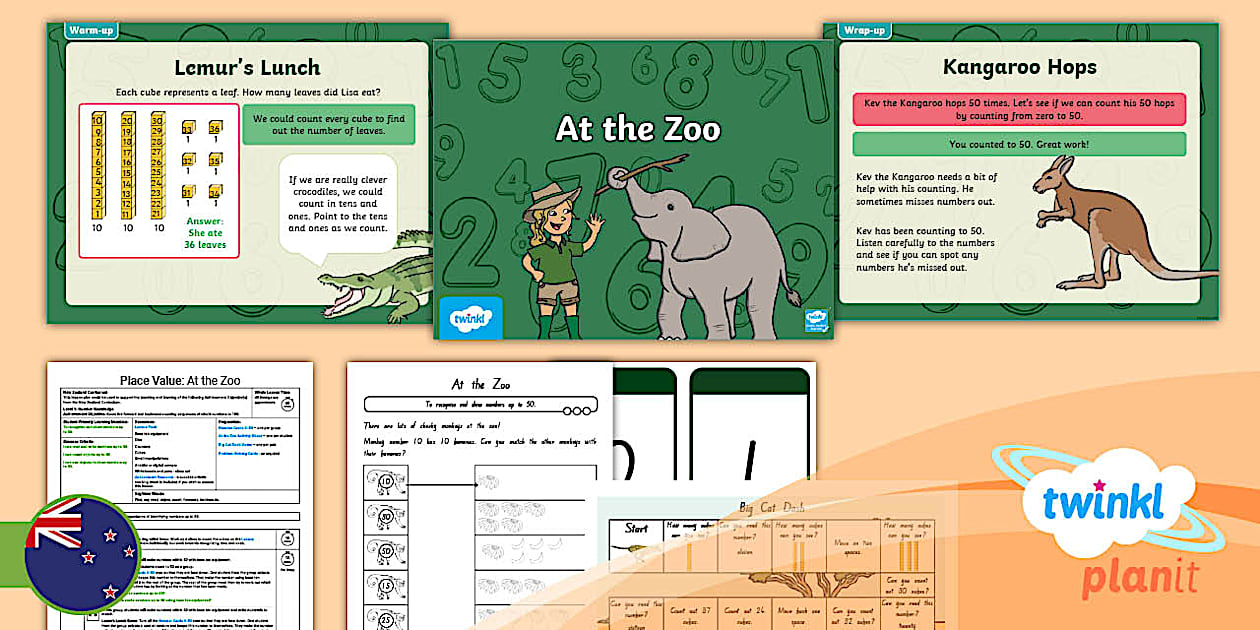 Level 1 Place Value: Representing Numbers Lesson 1 - Twinkl