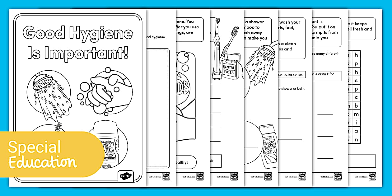Life Skills: Good Hygiene Booklet for Special Education