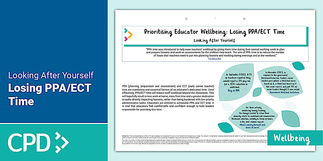 How to Talk To SLT About Losing PPA/ECT Time (teacher made)