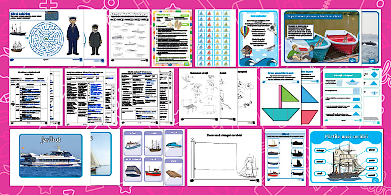 Grupa mare: Călător pe ape – Pachet cu resurse - Twinkl