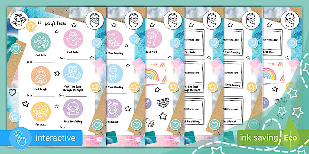 FREE! - Baby's Firsts - My Baby Journal (Teacher-Made)