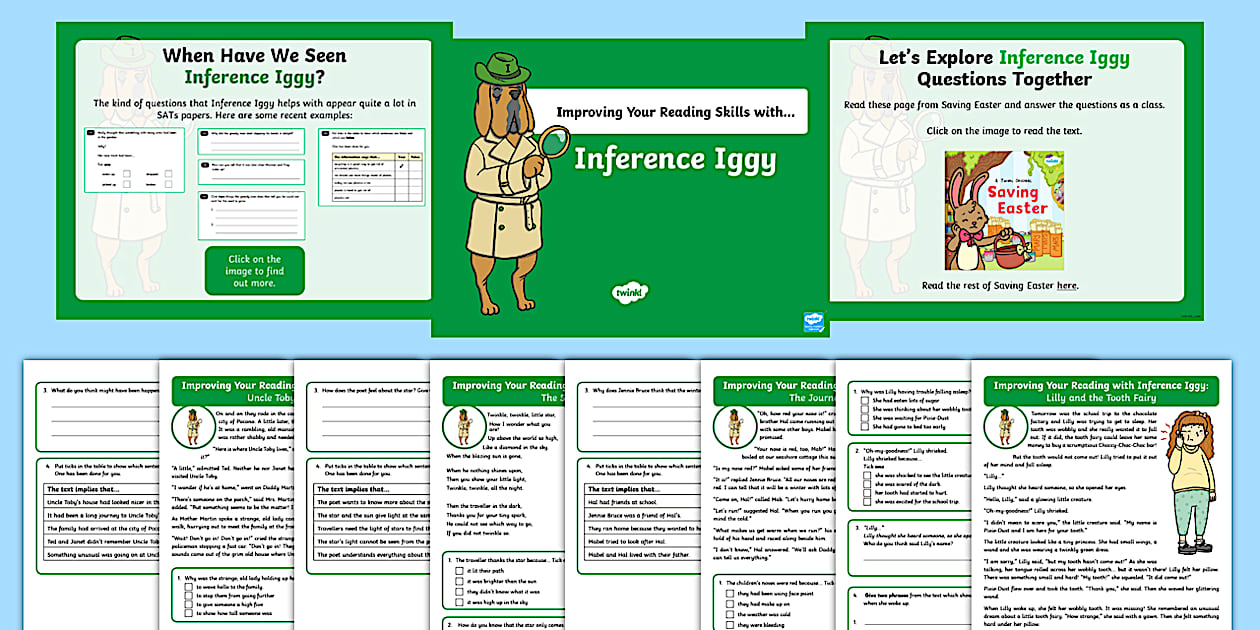 KS1 Making Inference Reading Passages Worksheets | Twinkl