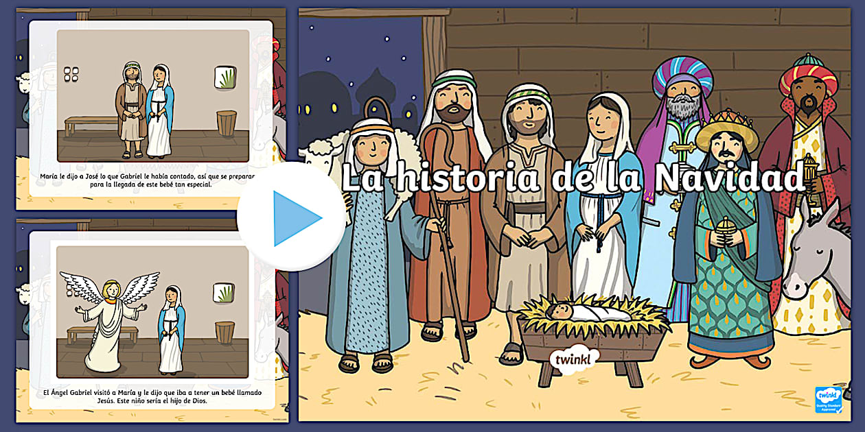 Presentación: La historia de la Navidad - Twinkl