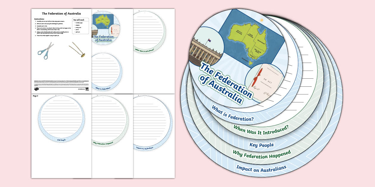 The Federation of Australia Circles Booklet