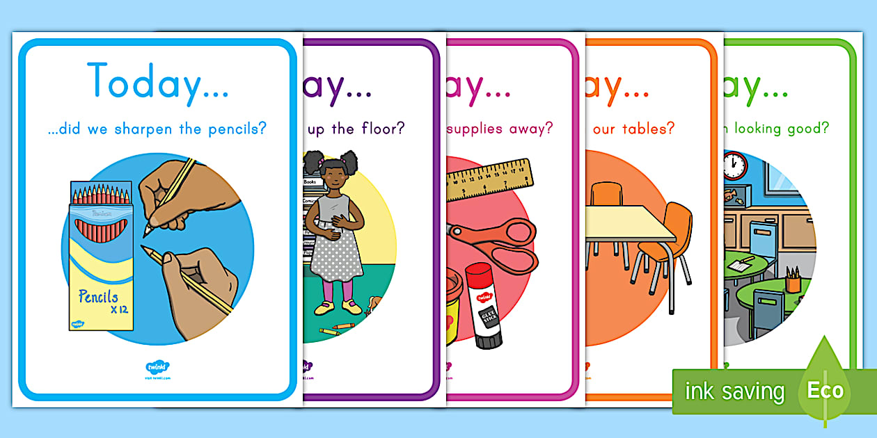 Classroom Cleaning Checklist | Learning Zone | Twinkl USA