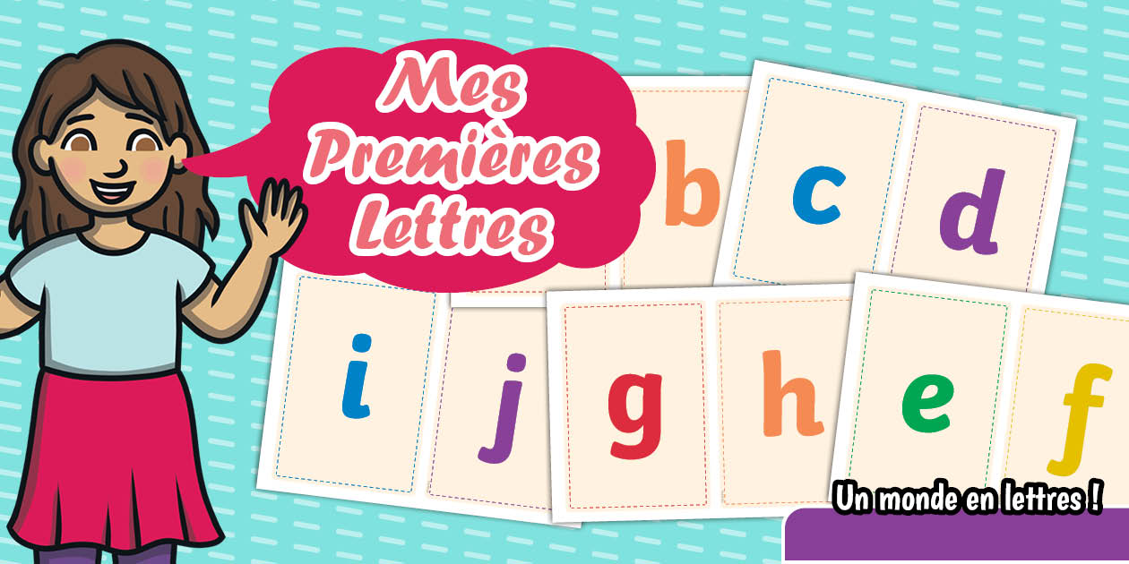 Cartes Flash : Mes Premières Lettres