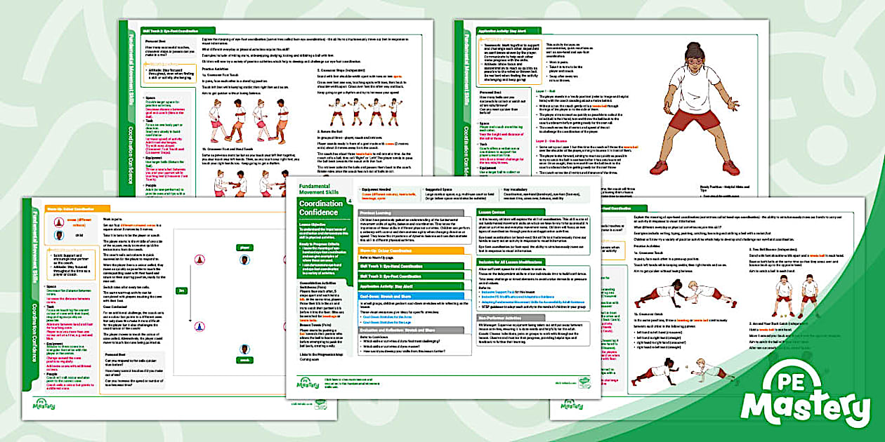 Y4 Fundamental Movement Skills L4 - Coordination Confidence
