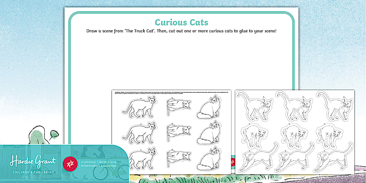 FREE! - National Simultaneous Storytime 2025 Curious Cats Activity