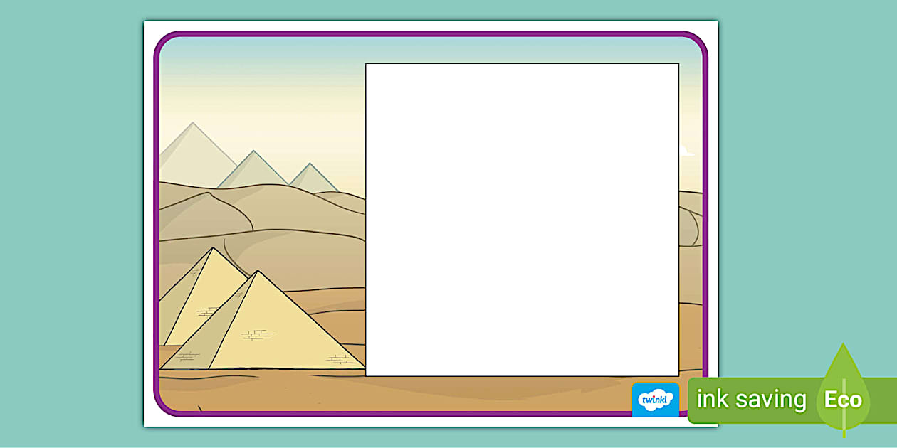 Pyramid Photo Frame (teacher made) - Twinkl