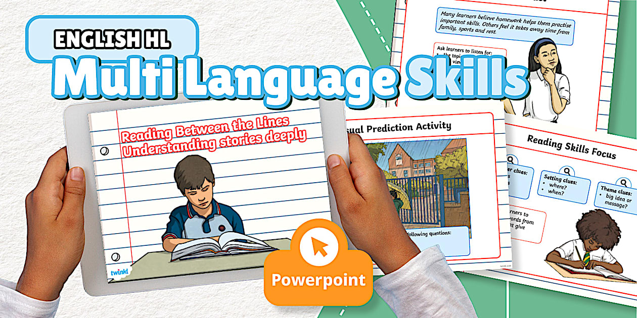 Grade 7 - English HL - Multi Language Skills PowerPoint (CAPS Aligned)