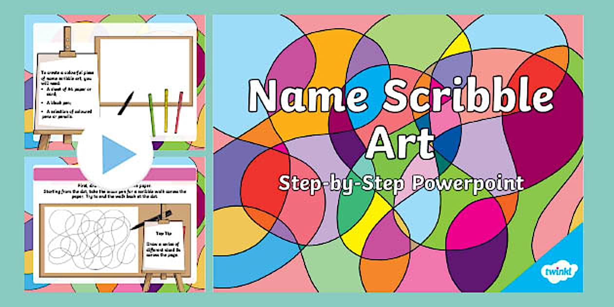 Scribble Art | Twinkl Resources (teacher made) - Twinkl