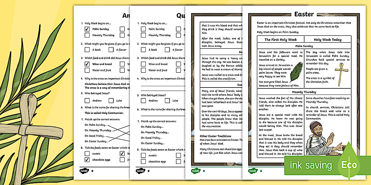 Higher Ability KS2 Easter CfE Differentiated Reading Comprehension Activities