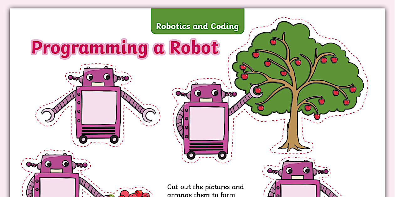 Grade R Coding and Robotics Programming a Robot - Twinkl