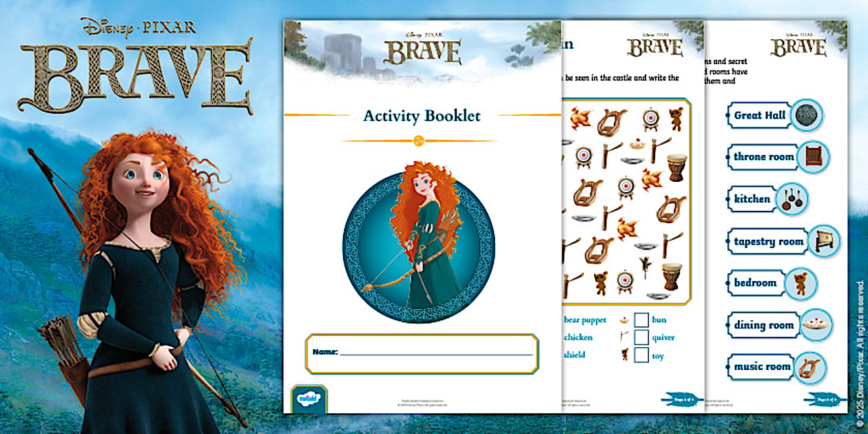 Brave: Activity Booklet [Ages 5-7]