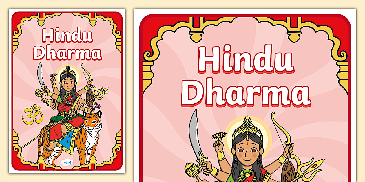 Hinduism Display Poster (teacher made) - Twinkl