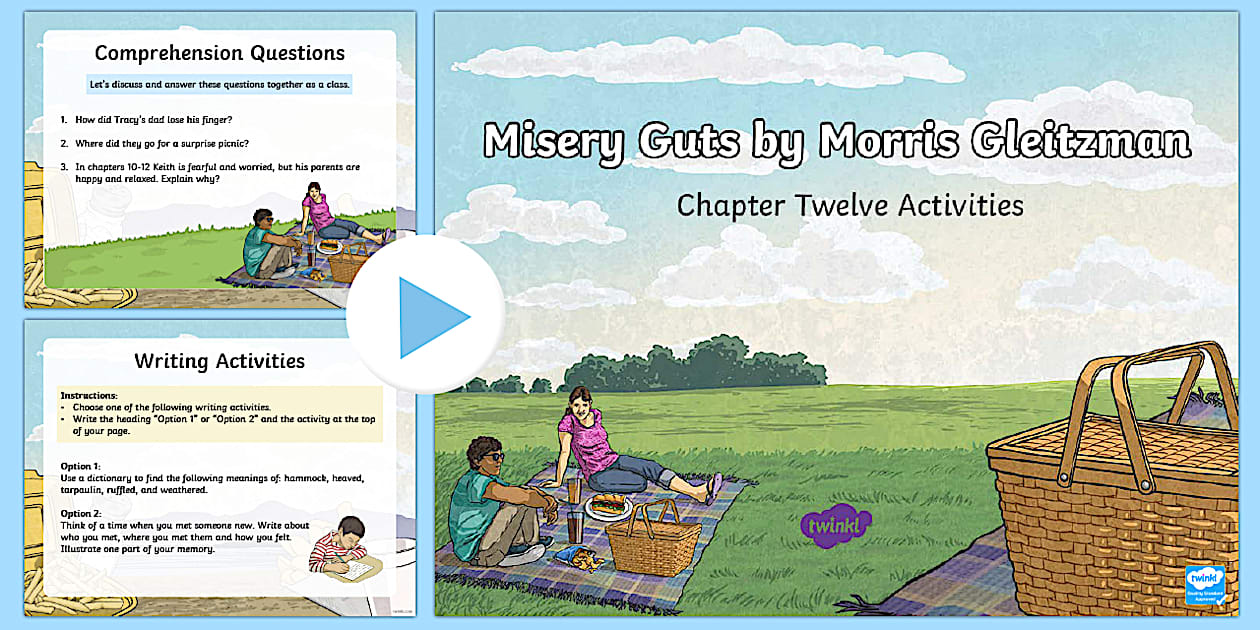 Chapter 12 Activities to Support Teaching on Misery Guts by Morris ...