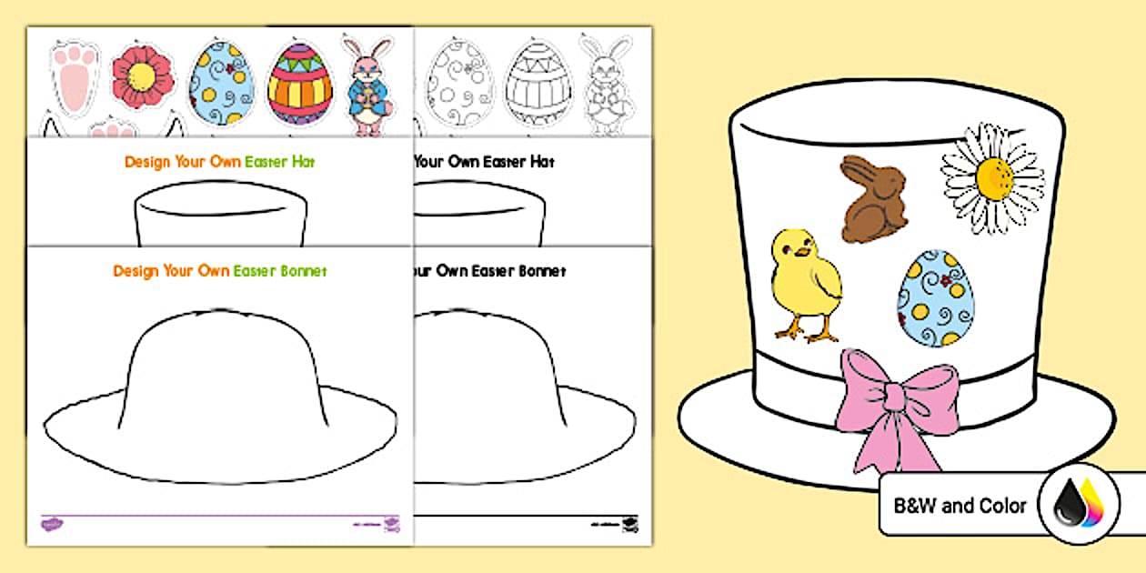Easter Bonnet Design Ideas | Arts Resource | Twinkl USA