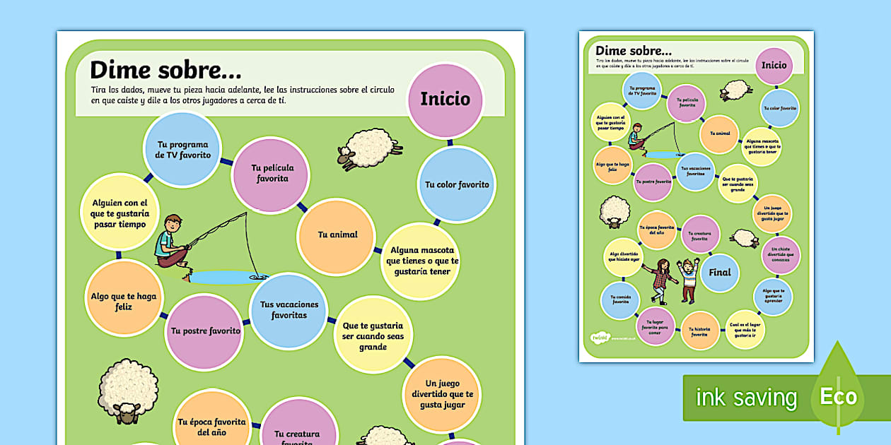 Conociendo tu Juego de mesa (teacher made) - Twinkl