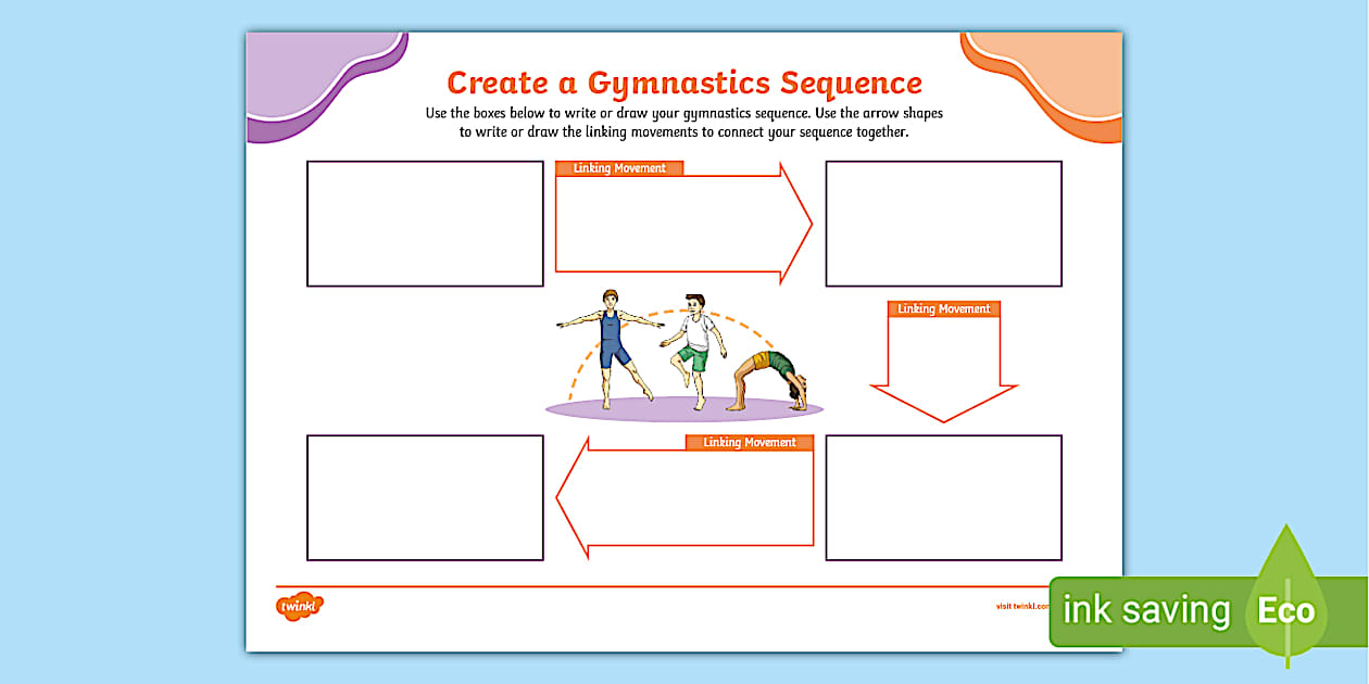 Create a Gymnastics Sequence (creat de profesori) - Twinkl
