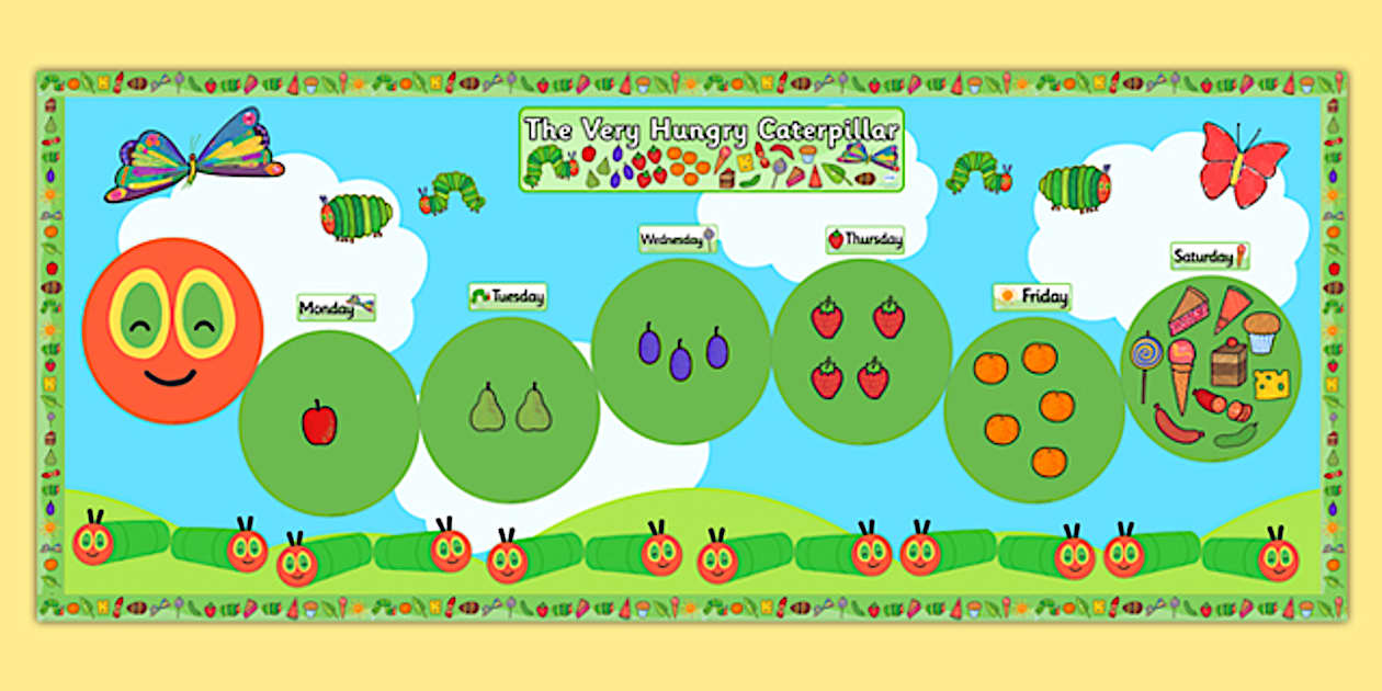 Very Hungry Caterpillar Classroom Display Pack - Twinkl
