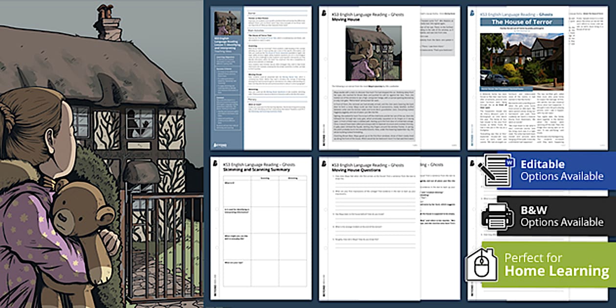 Ghosts Lesson 1 | English Language Techniques GCSE - Twinkl