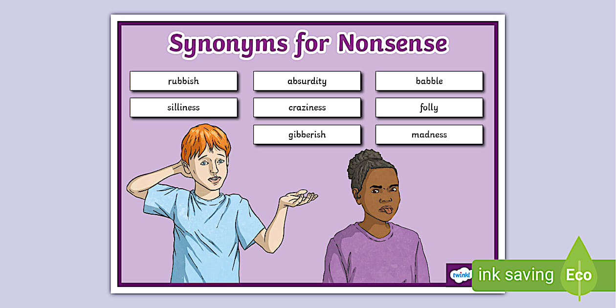 Another Word for Nonsense Word Mat