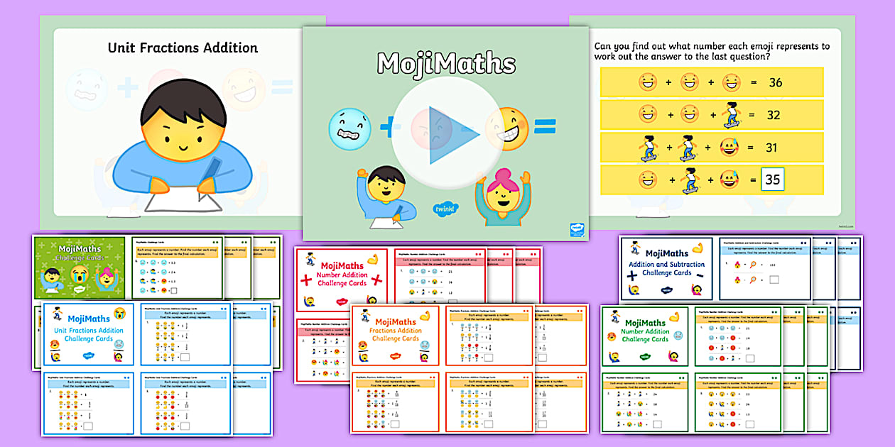 😊 KS2 Maths Emoji Puzzles with Answers | Fun Maths Activity