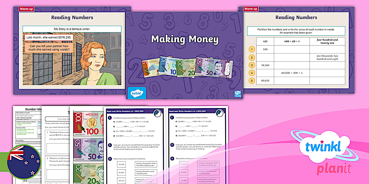 Level 3 Number Identification: Read and Write Numbers to 1,000,000 Lesson 2