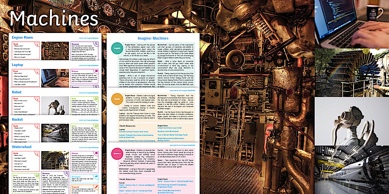 Imagine Machines KS2 Resource Pack - Twinkl
