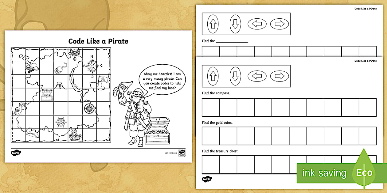 Primary Coding Activity Pack - Years 0-2 - Twinkl NZ