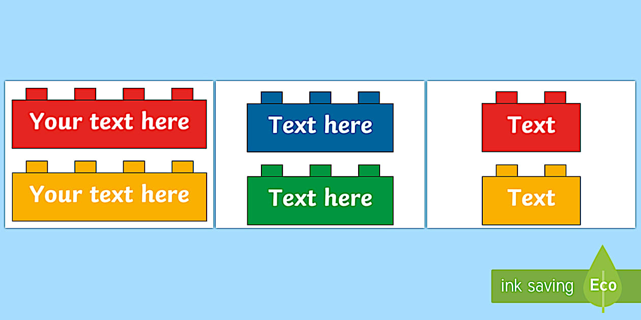 Editable Word Building Blocks Activity - Twinkl