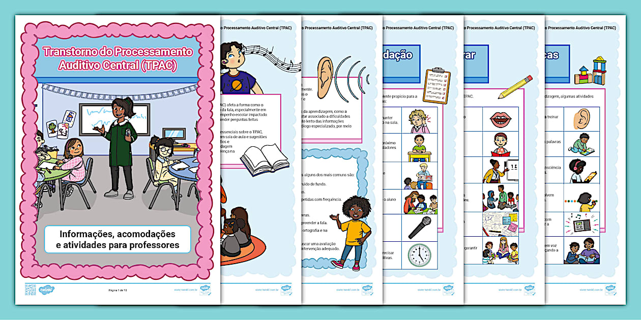 Livreto TPAC para Professores (teacher made) - Twinkl