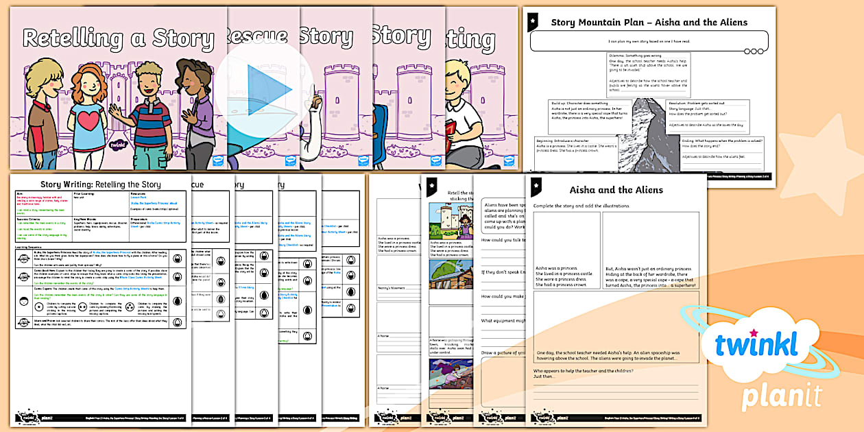 Superheroes: Aisha, the Superhero Princess: Story Writing Y2 Genre Unit ...