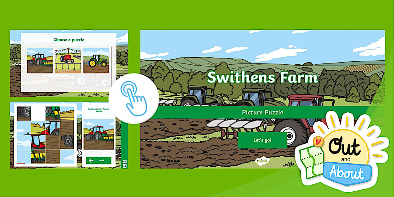 Swithens Farm Picture Puzzle (teacher made) - Twinkl