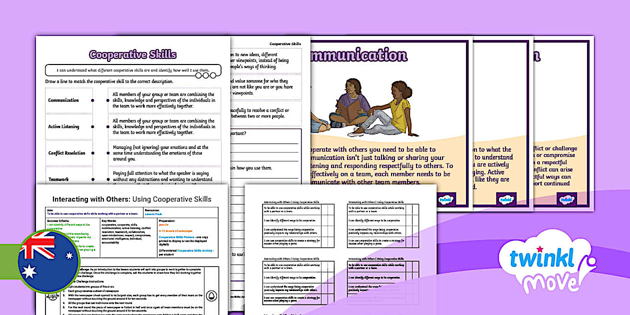 Y3 Health Interacting with Others: Using Cooperative Skills