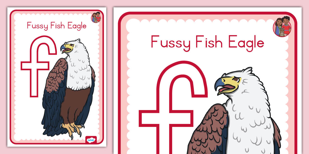 Grade R Phonics - Term 3 - f sound - Character Poster (CAPS)